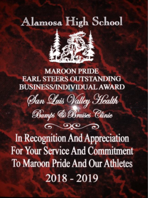 AHS Maroon Pride Awards Bumps and Bruises Clinic